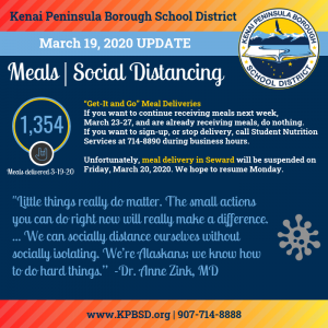 KPBSD Update March 19, 2020 - KPBSD Communications Field NotesKenai ...