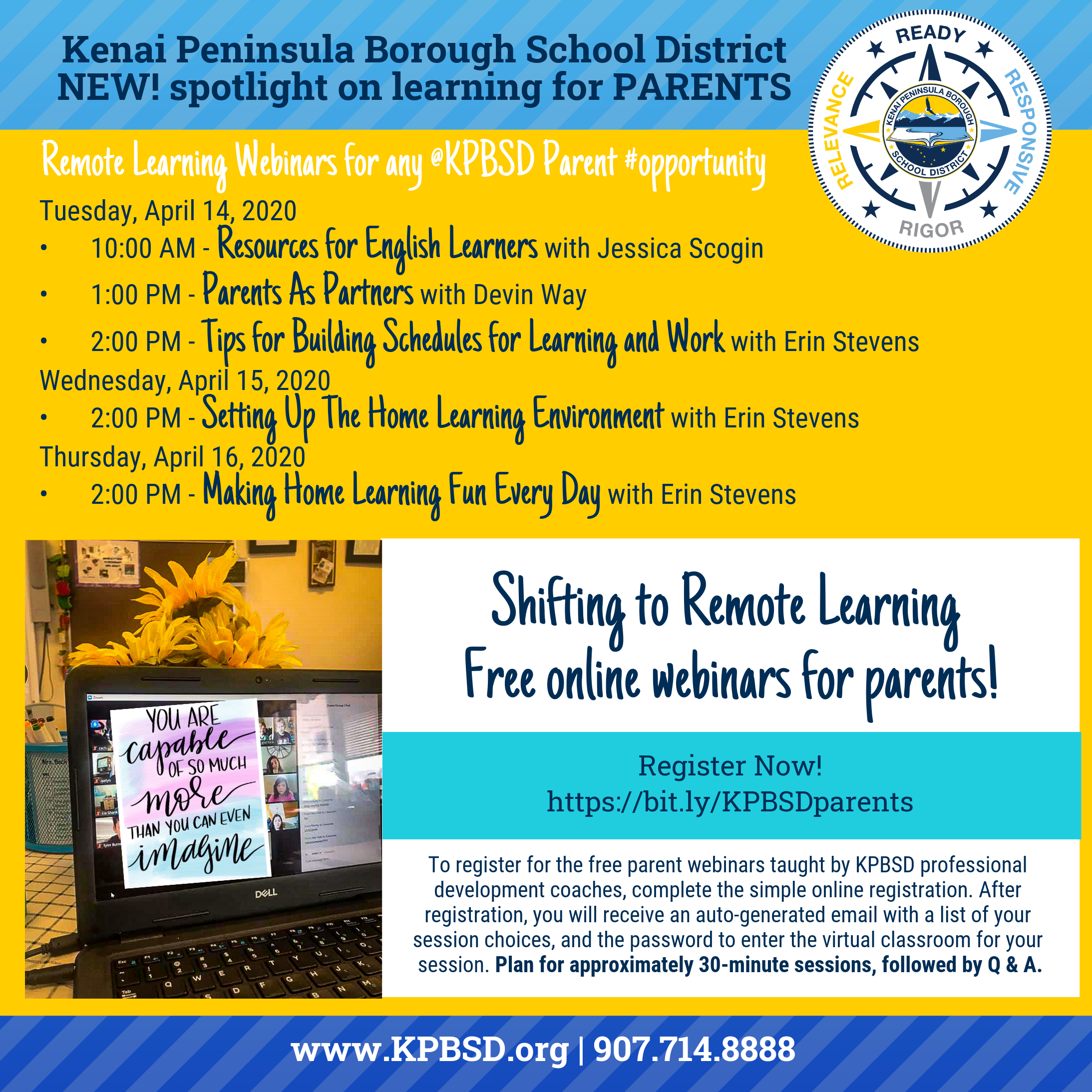 KPBSD Parent Webinars: Shifting to Remote Learning - KPBSD ...