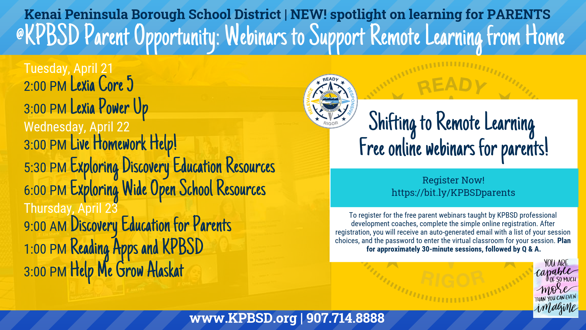 Parent Webinars to support student remote learning! - KPBSD ...