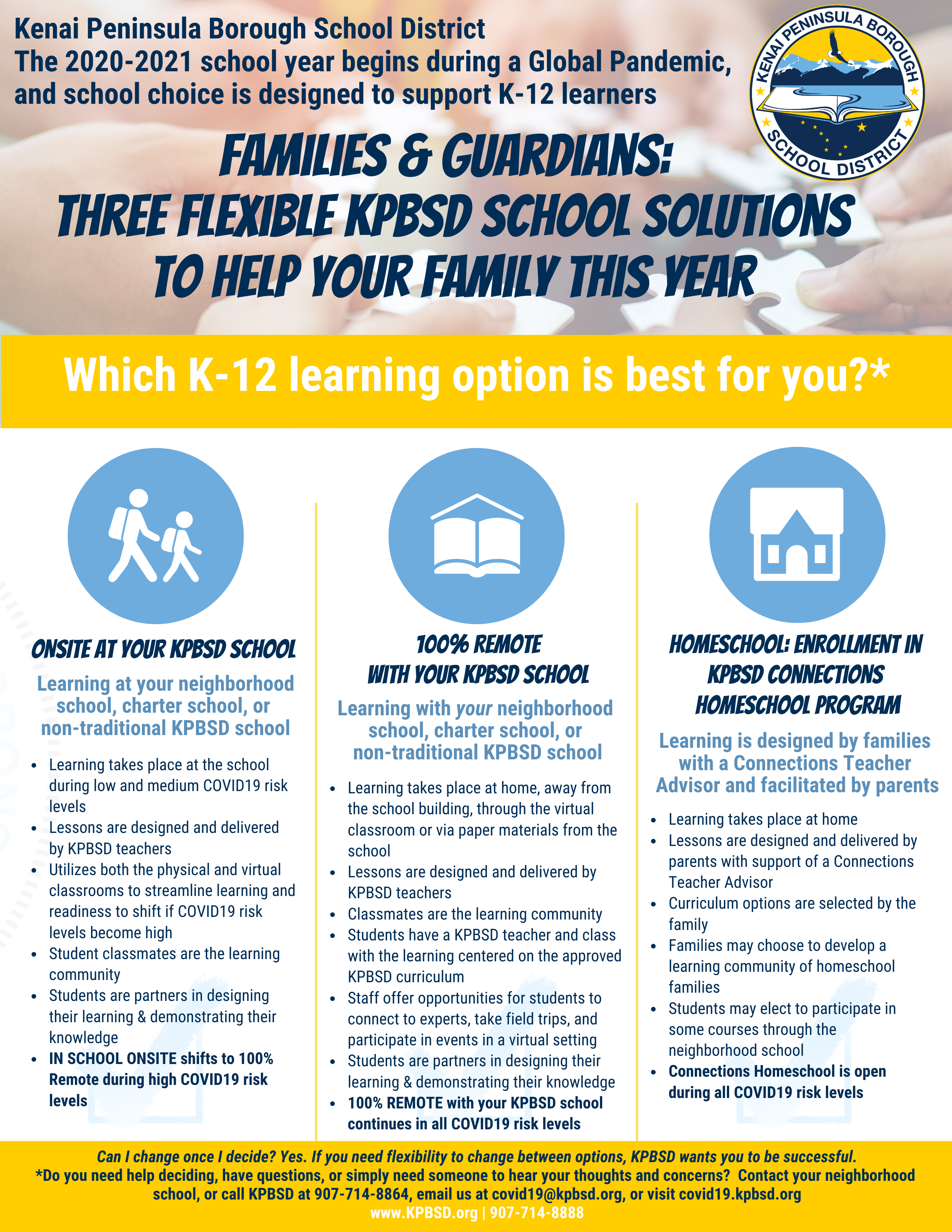 new: Returning Student Update Forms online portal is now open - KPBSD ...