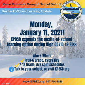 Onsite-At-School Option expands on January 11 - KPBSD Communications ...