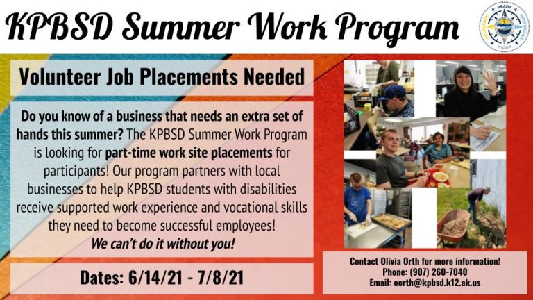 Could your business use an extra set of volunteer hands? - KPBSD ...