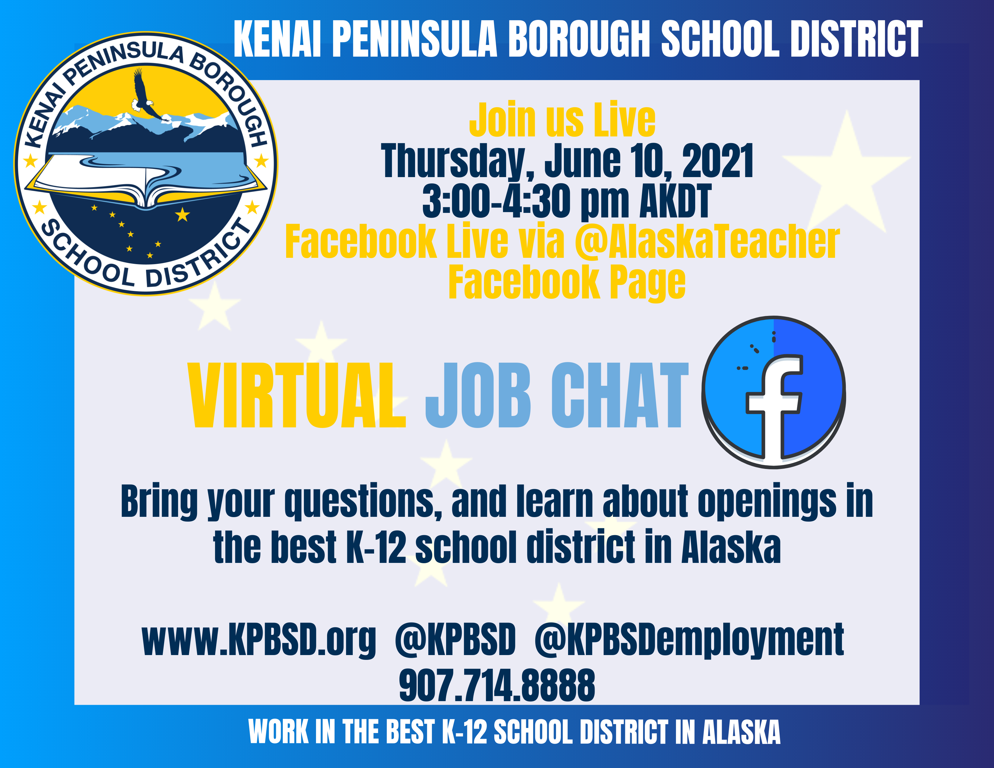 KPBSD Virtual Job Chat - KPBSD Communications Field NotesKenai ...