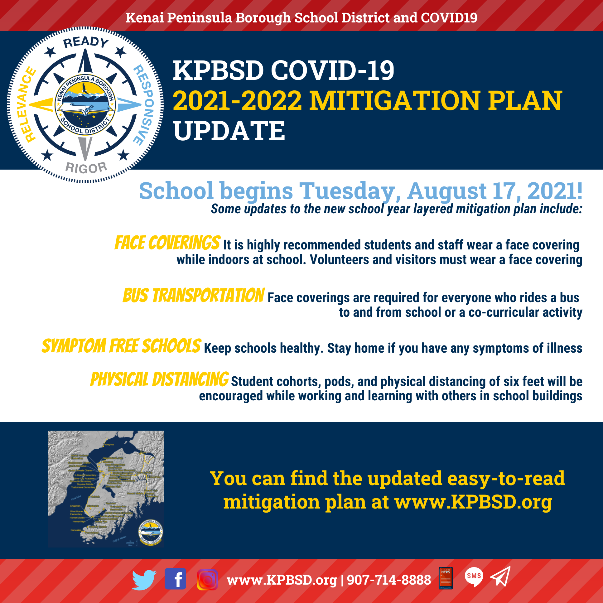 KPBSD COVID-19 Mitigation Plan Update - KPBSD Communications Field ...